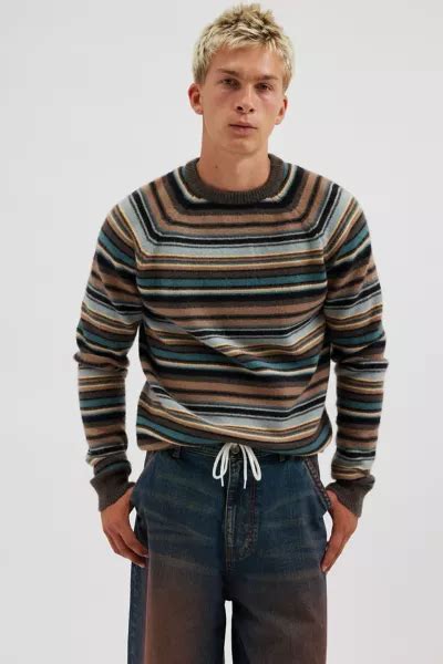 Katin Hitch Stripe Crew Neck Sweater Urban Outfitters Canada