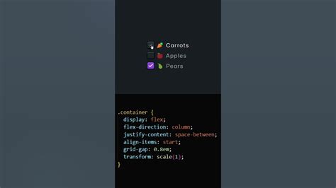 Creative Checkbox Animation With Html And Css 💡 Coding Html Htmlcss Youtube