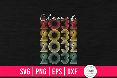 Class Of 2032 Graduation Svg Graphic By Anna Design · Creative Fabrica