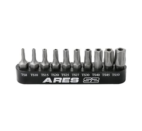 10 Piece 5 Point Torx Plus Tamper Proof Security Bit Set Ares Tool