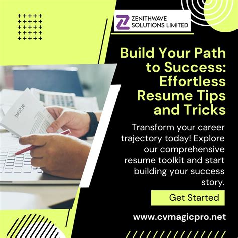 enhance your resume with website tips zenithwave solutions limited posted on the topic linkedin