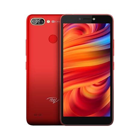 Itel A Fiery Red Gb Ram Gb Storage Amazon In Electronics