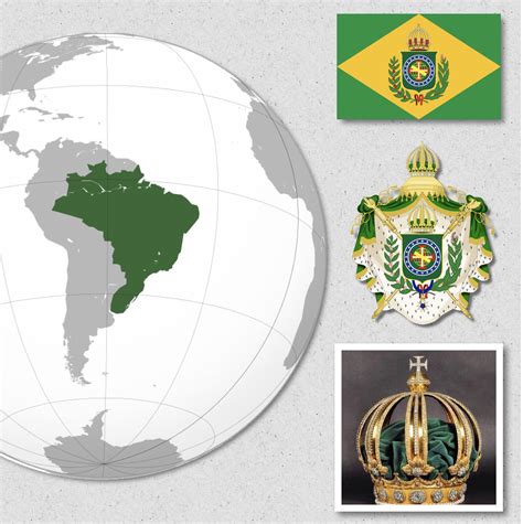 Map Of The Empire Of Brazil In 1822 With Cisplatina Province R Mapporn