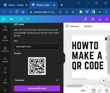 How To Make A QR Code In Canva