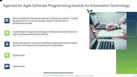 Agenda For Agile Software Programming Module For Information Technology Microsoft Pdf