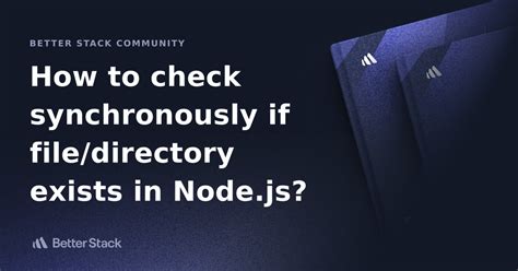 Nodejs Check If Path Is File Or Directory