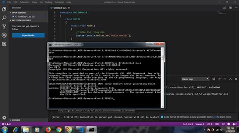 Biên Dịch Trên Cmd Không được Programming Dạy Nhau Học