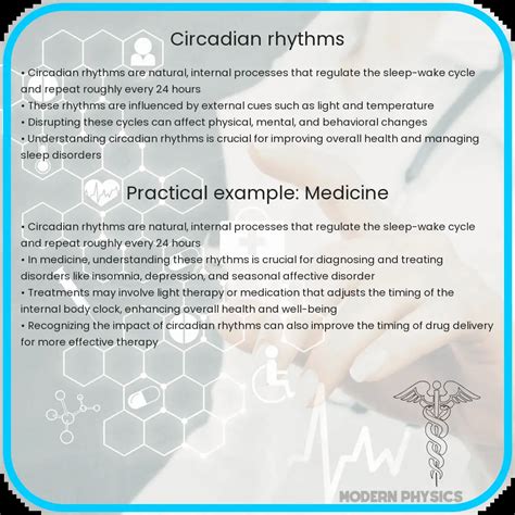 Circadian Rhythms Biophysics Insights And Health Impact