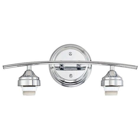 Westinghouse 2 Light Chrome Wall Mount Bath Light 6310900 The Home Depot