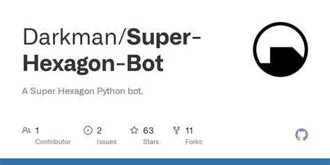 Github Darkmansuper Hexagon Bot A Super Hexagon Python Bot