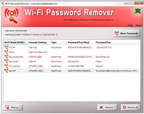 Download WiFi Password Remover MajorGeeks