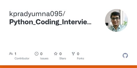Github Kpradyumna095pythoncodinginterviewonlineresources