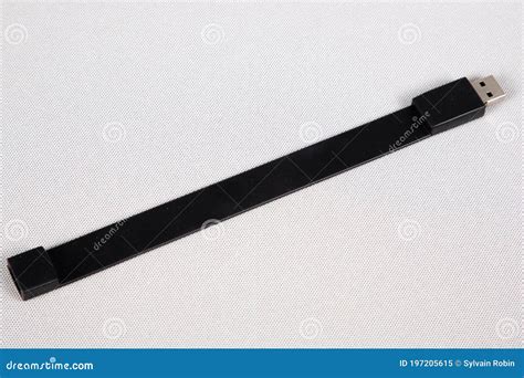 USB Flash Drive Promotional USB Key Black Bracelet Stock Image Image Of Drive Storage 197205615