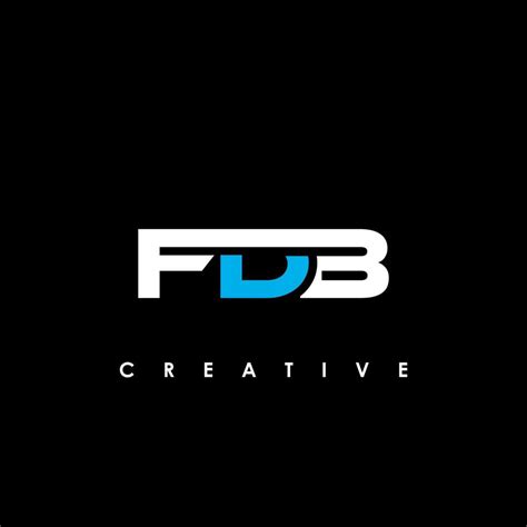 Fdb Letter Initial Logo Design Template Vector Illustration 31112195