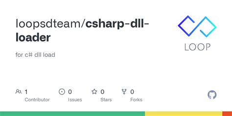 Github Loopsdteamcsharp Dll Loader For C Dll Load