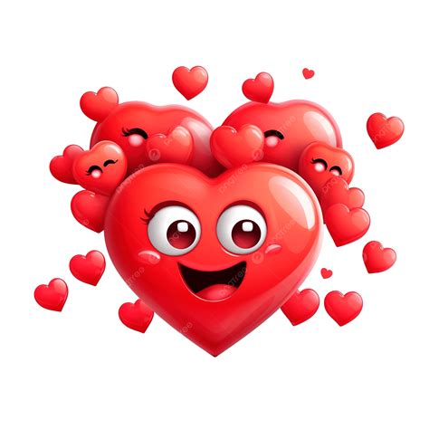 만화 일러스트 해피 발렌타인 데이 하트 사랑 이모티콘 만화 일러스트 하트 일러스트 이모티콘 일러스트 Png 일러스트 및 이미지 에 대한 무료 다운로드 Pngtree