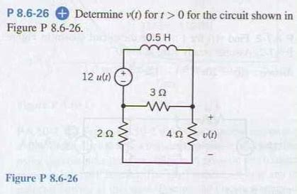Solved P Determine V T For T For The Circuit Chegg Com