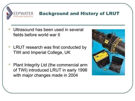 Long Range Ultrasonic Testing By Kevin Ukueku PPT
