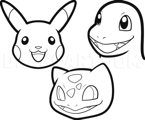 How To Draw Pokemon Easy Step By Step Drawing Guide By Dawn Dragoart Com Pokemon Drawings