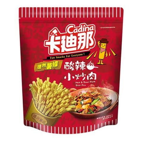卡迪那德州薯條酸辣小炒肉240g 全聯全電商