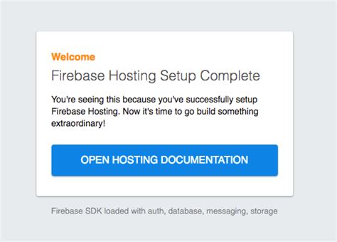 Firebase Hosting Setup Complete Error Fix Colin Stodd