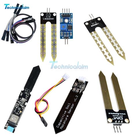 SOIL HYGROMETER DETECTION Module Moisture ESP DHT Sensor For Arduino CP EUR