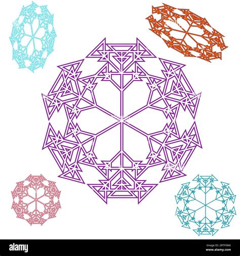 Pur Circle Stock Vector Images Alamy