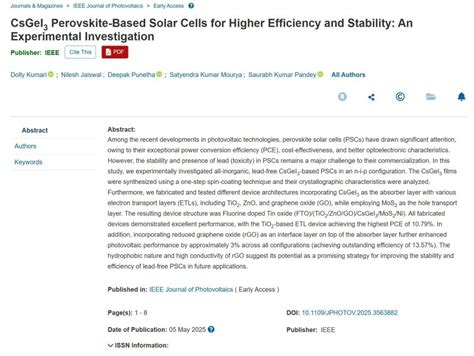 Collaborative Outcome With Prof Satyendra Kumar Mourya Phd
