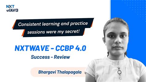 🙌 How Nxtwaves Intensive 2 0 Program Launched My It Career Bhargavis Testimonial 🎉 Youtube