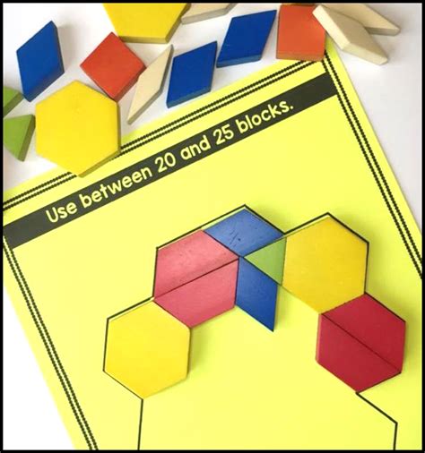 Pattern Block Logic Puzzles Lead In Literacy Resources For Kindergarten 1st And 2nd Grade