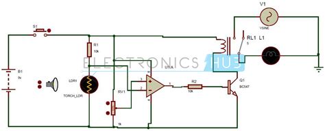 Diploma Light Activated Switch Circuit
