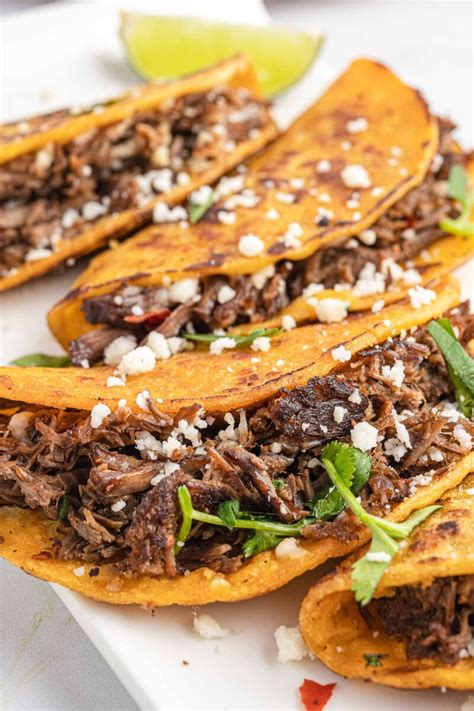 The Best Birria Tacos Recipe Instant Pot Crockpot Or Stovetop