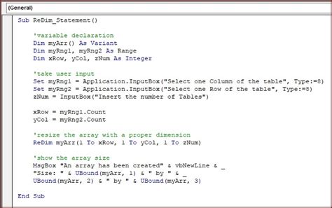 Exceldemy On Linkedin Excel Vba To Declare Multidimensional Array Of Unknown Size