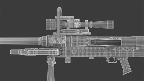 Denel Ntw 20 3d Model Cgtrader