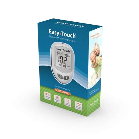 Easy Touch Glucose Monitoring System 807001 Diamedstore