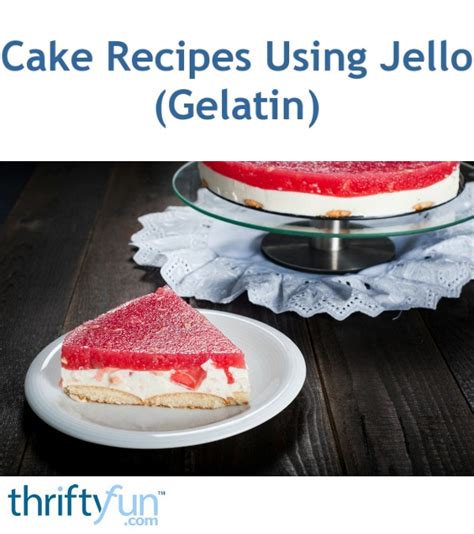 Cake Made With Jello Gelatin At Nathan Oneill Blog
