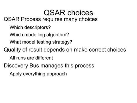 Automated Qsar Ppt