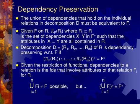 PPT Functional Dependency And Normalisation In Database Design