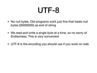 Unicode Encoding Forms PDF Programming Languages Computing
