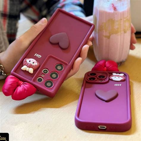 قاب دختر کیوت قاب گوشی و اکسسوری