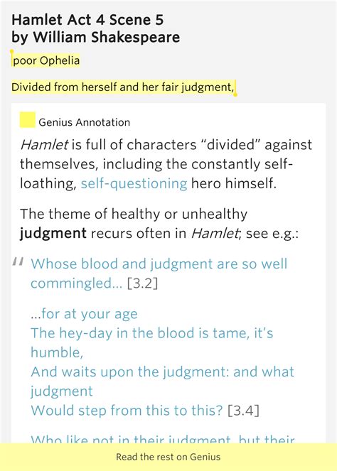 Hamlet Meaning