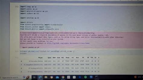 Ishan Agrawal On Linkedin Completed K Means Clustering Project On Segmentation Of Cricketers On