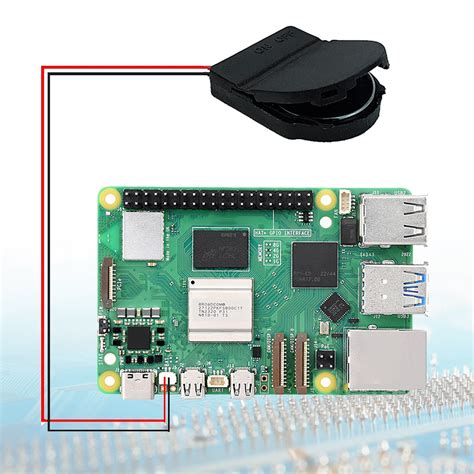 กล่องแบตเตอรี่นาฬิกาเรียลไทม์ สําหรับ raspberry pi 5 rtc rpi 5 pi5