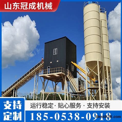 湿拌砂浆站商混站PC180搅拌站预拌砂浆设备商砼商 志趣网