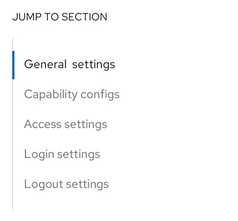Ux Review Update The Client Settings Form · Issue 18953 · Keycloakkeycloak · Github