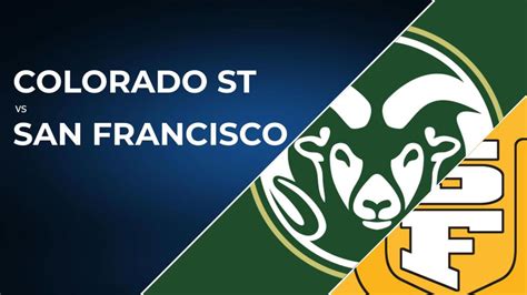 How To Watch Colorado State Rams Vs San Francisco Dons Live Stream