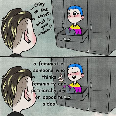 two genders of the same binary r wiseposting