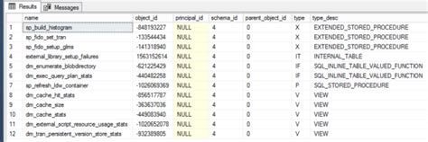 New Objects Columns And Messages In Sql Server 2019 Ctp 23 Brent