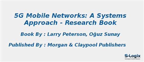 top research books in 5g mobile networks a systems approach s logix