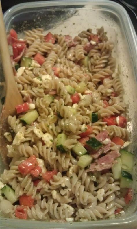 Low Fodmap Greek Pasta Salad Fodmap Recipes Fodmap Diet Recipes